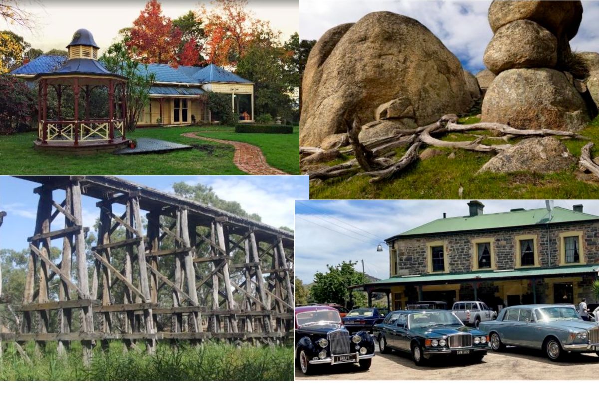 Vic - Midweek run to Tooborac Hotel - Bristol Owners Club Of Australia